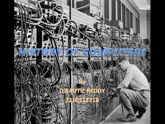 History of Computers: ABC and ENIAC | PPT