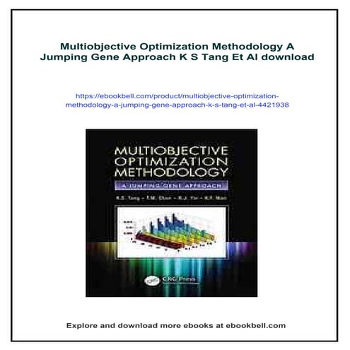 Multiobjective Optimization Methodology A Jumping Gene Approach K S Tang Et Al | PDF