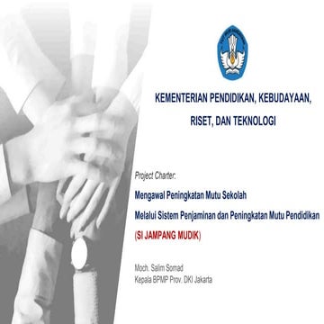 Contoh Project Charter Pendidikan | PPTX