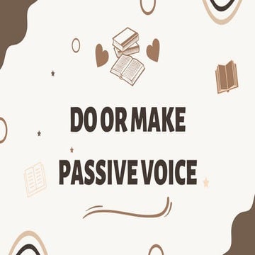 Passive Voice | PPTX