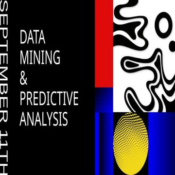 Data mining and predictive analytics are related yet distinct fields ...