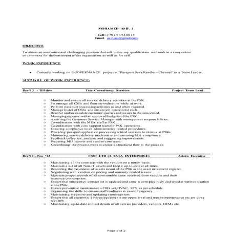 Mohamed Asif_Resume | DOCX
