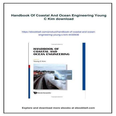 Handbook Of Coastal And Ocean Engineering Young C Kim | PDF