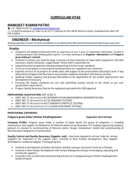 CV_ABDU RASHEED U | PDF