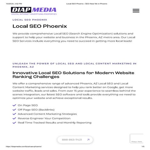 Local SEO Phoenix - SEO Near Me in Phoenix | PDF