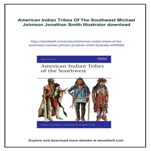 American Indian Tribes Of The Southwest Michael Johnson Jonathan Smith ...