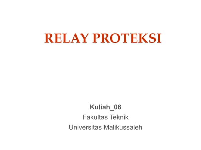 Penjelasan Dasar mengenai komponen Relay | PPT