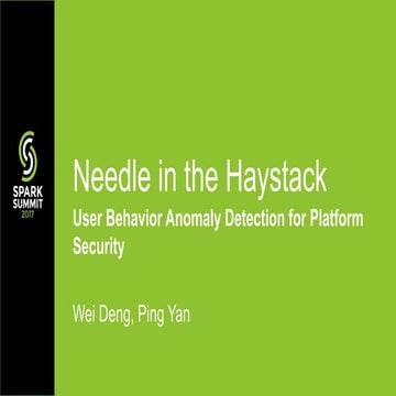 Needle in the Haystack—User Behavior Anomaly Detection for Information ...