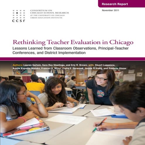 Teacher Eval Report FINAL | PDF