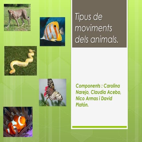 2237 moviments dels_animals_20140528 | PPT