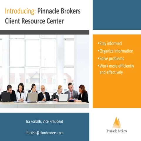 Pinnacle_Introducing Client Portal | PPT