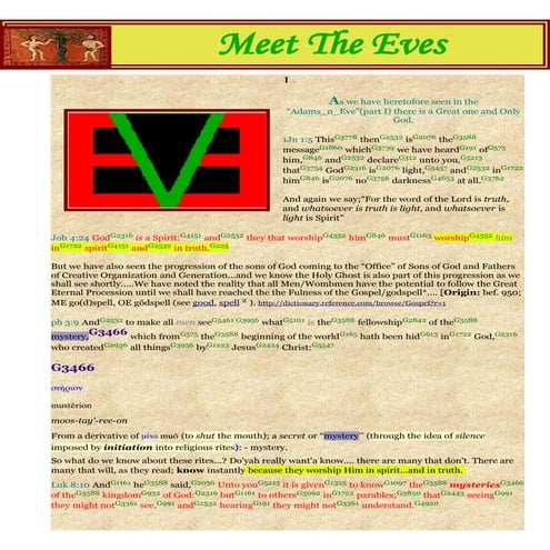 Adamic Language | PDF