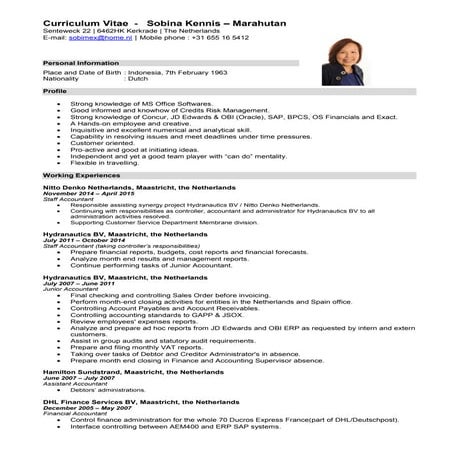 CV short new form | PDF