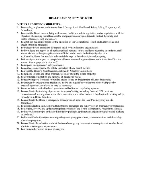 40 DUTIES OF A SAFETY OFFICER.pdf