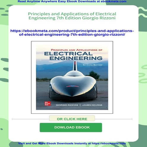 Principles and Applications of Electrical Engineering 7th Edition ...