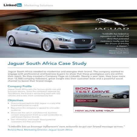 Jaguar South Africa Company Page | PDF