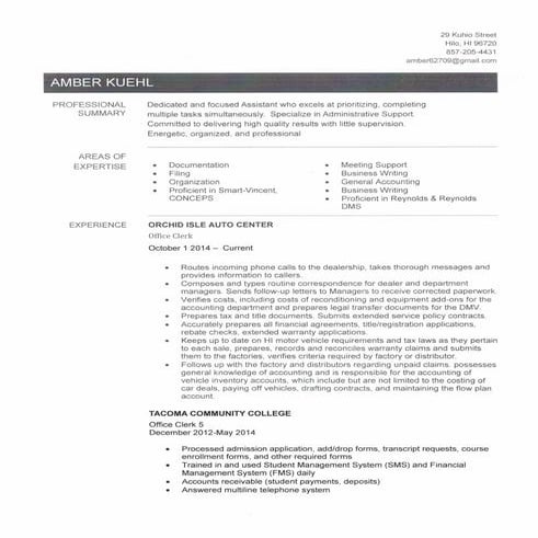 Resume | PDF