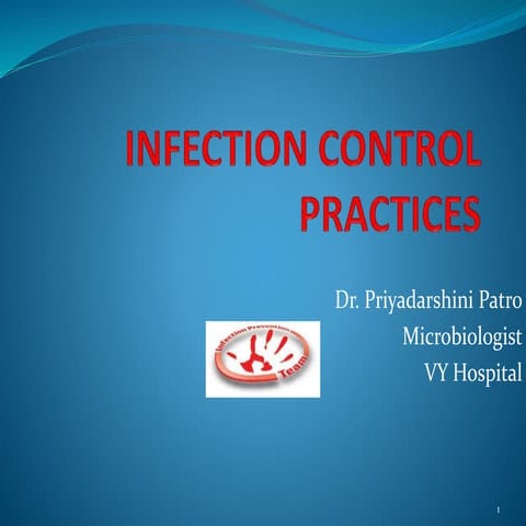 infection control practices part 1 | PPTX