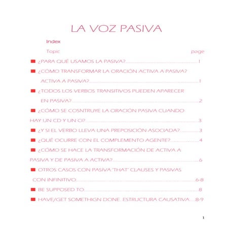 THE PASSIVE VOICE | PDF