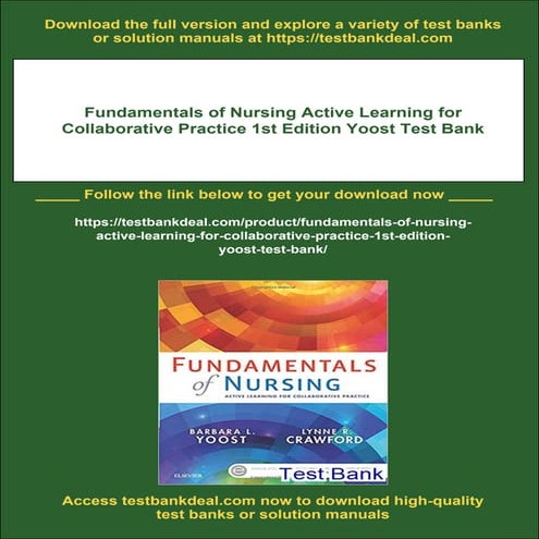 Fundamentals of Nursing Active Learning for Collaborative Practice 1st ...