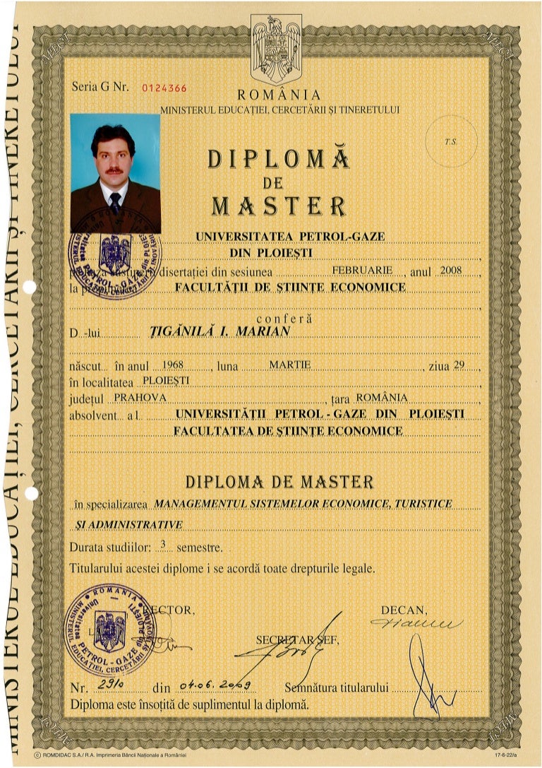 Diploma De Licenta
