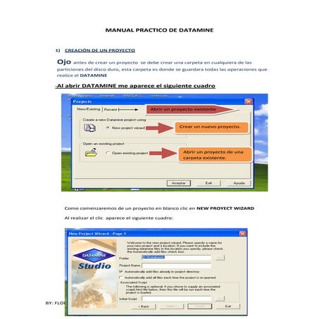 22627686 manual-practico-de-datamine | PDF
