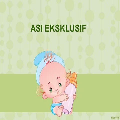 ppt asi eksklusif terbaru untuk ibu hamil menyusui setelah melahirkan | PPT