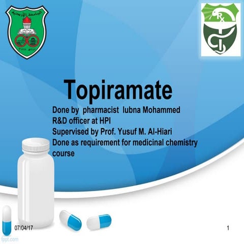 topiramate | PPT