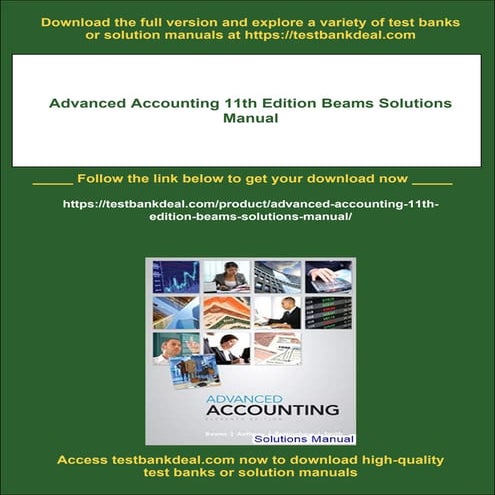 Advanced Accounting 11th Edition Beams Solutions Manual | PDF