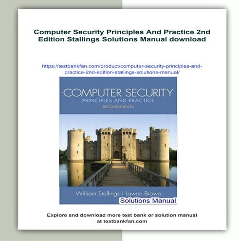 Computer Security Principles And Practice 2nd Edition Stallings ...
