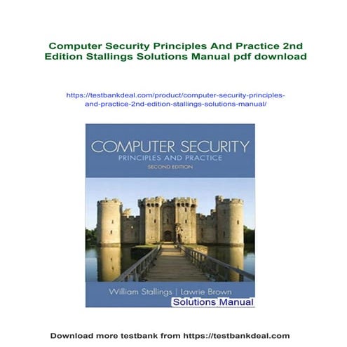 Computer Security Principles And Practice 2nd Edition Stallings ...