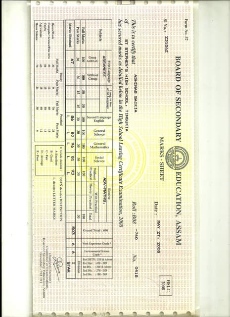 PASS CERTIFICATE | PDF