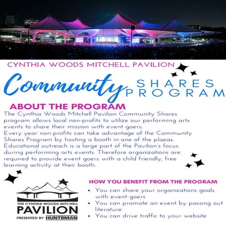 Cynthia woods Mitchell pavilion | PDF