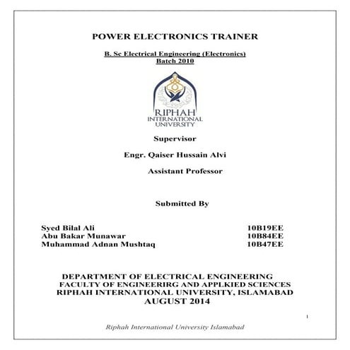 final year project report (1) | PDF