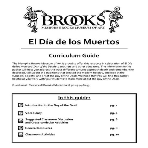 Dia de los muertos presentation | PPTX