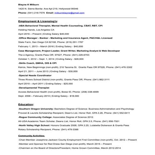 Professional Resume | PDF