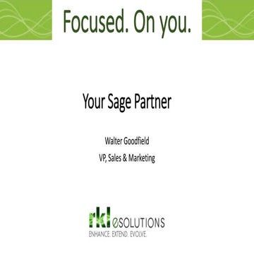 About RKL eSolutions PPT | PPTX