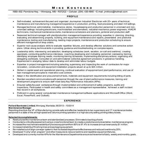 Resume 2014 2 | DOCX