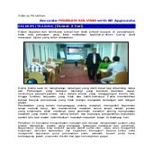 Silabus Pelatihan "Accurate PROBLEM SOLVING with 8D Approach" | PDF