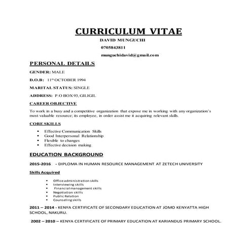 UPDATED CV | DOCX