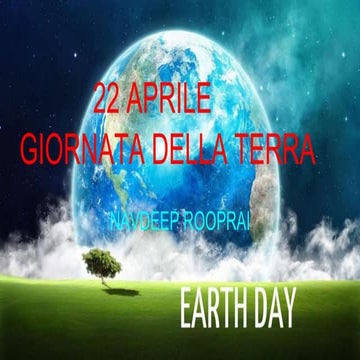 22 APRILE GIORNATA DELLA TERRA.pptx