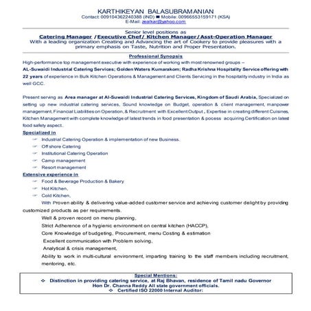 Karthik Resume. Up dated on24-10-14 | DOCX