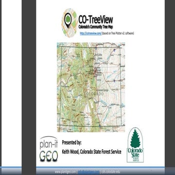 CO-TreeView: The First Statewide Online Urban Tree Inventory ...