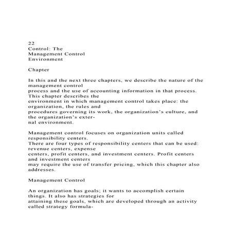 22Control TheManagement ControlEnvironmentChapter.docx