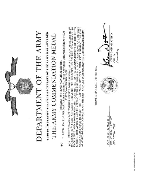 Army transcripts | PDF