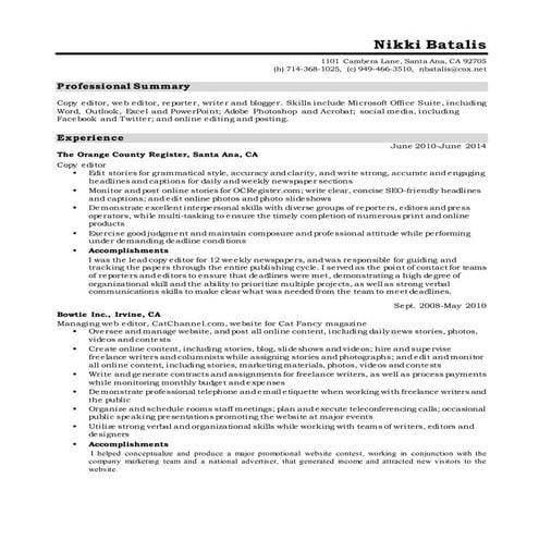 nikkireviseresume2 | DOCX