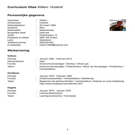 cv 2014 | PDF