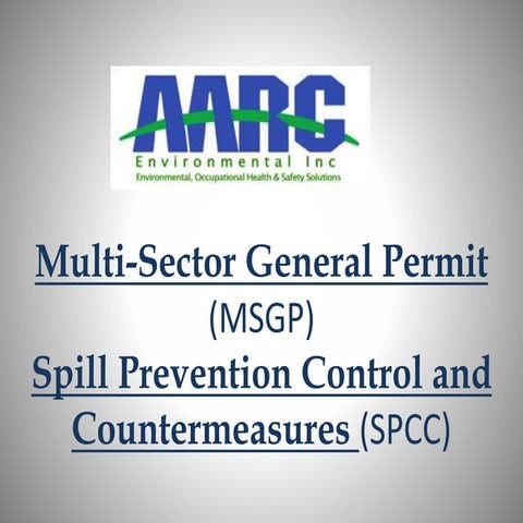 Waco Presentation - MSGP and SPCC 4 | PPT