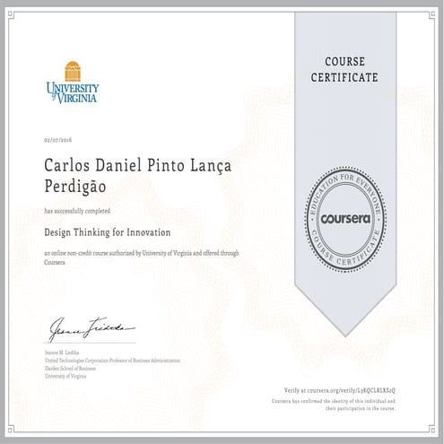 Coursera Design Thinking L3KQCLRLKS2Q | PDF