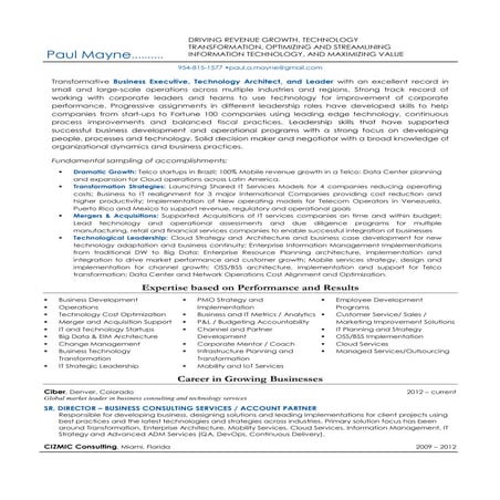Paul Mayne_Resume 2016 | PDF